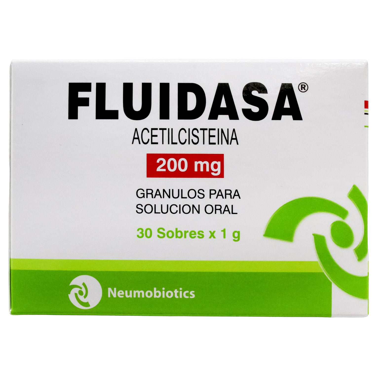 Fluidimed Adulto 200Mg Acetilcisteina X Sobre— Farmacorp