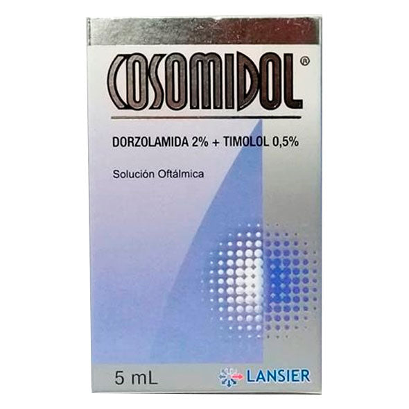 Cosomidol Colirio X 5Ml Dorzolamida Timolol— Farmacorp