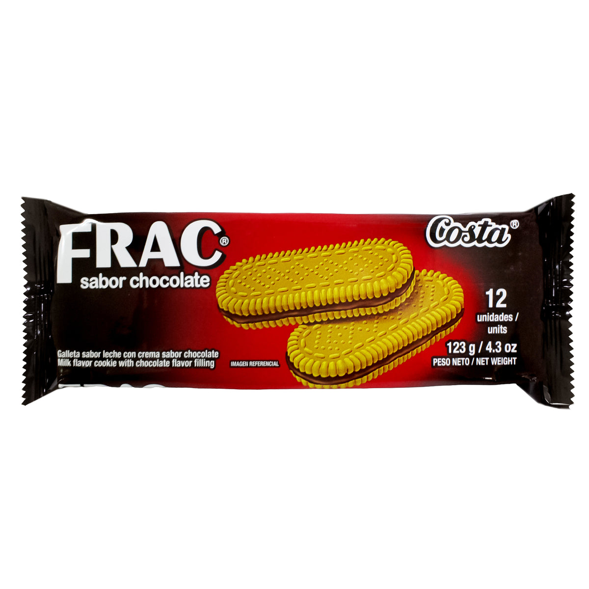 Frac Galleta Costa Sabor Chocolate X 123G— Farmacorp