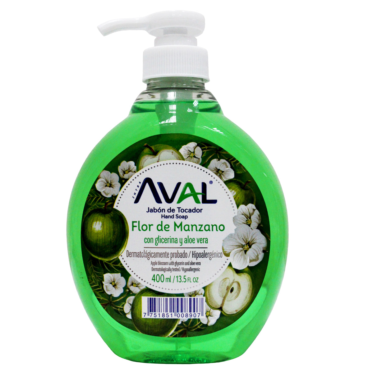 Aval Jabon Liq X 400Ml Manzana— Farmacorp