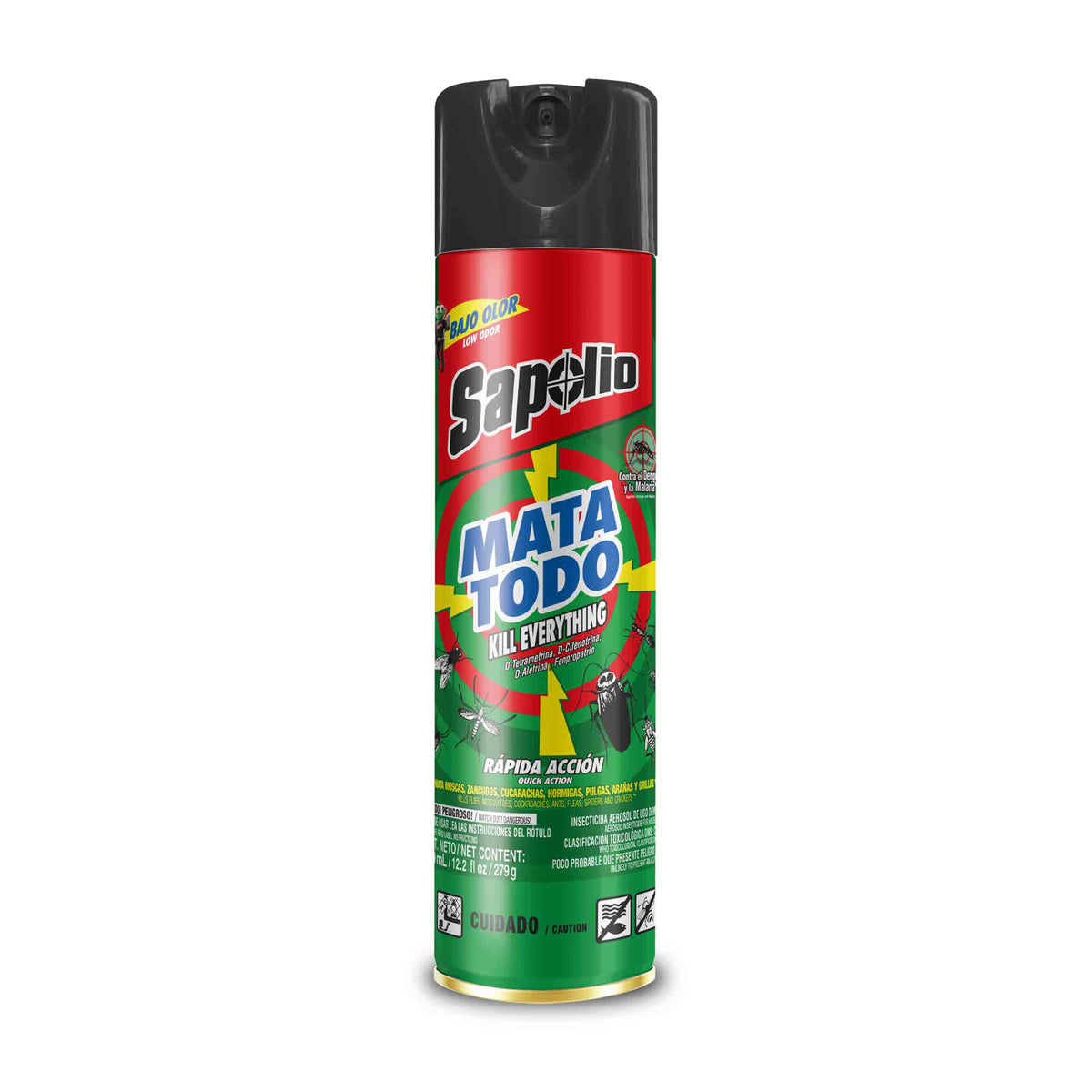 Insecticida Sapolio Mata Todo Insectos 360ml - Protección— Farmacorp