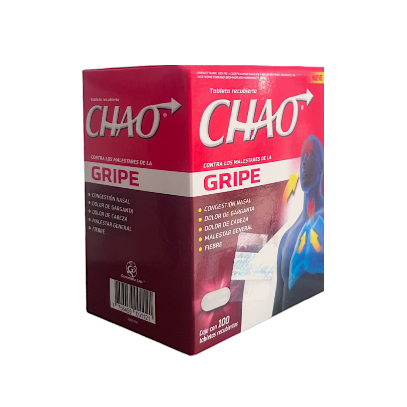 Chao X Tableta— Farmacorp