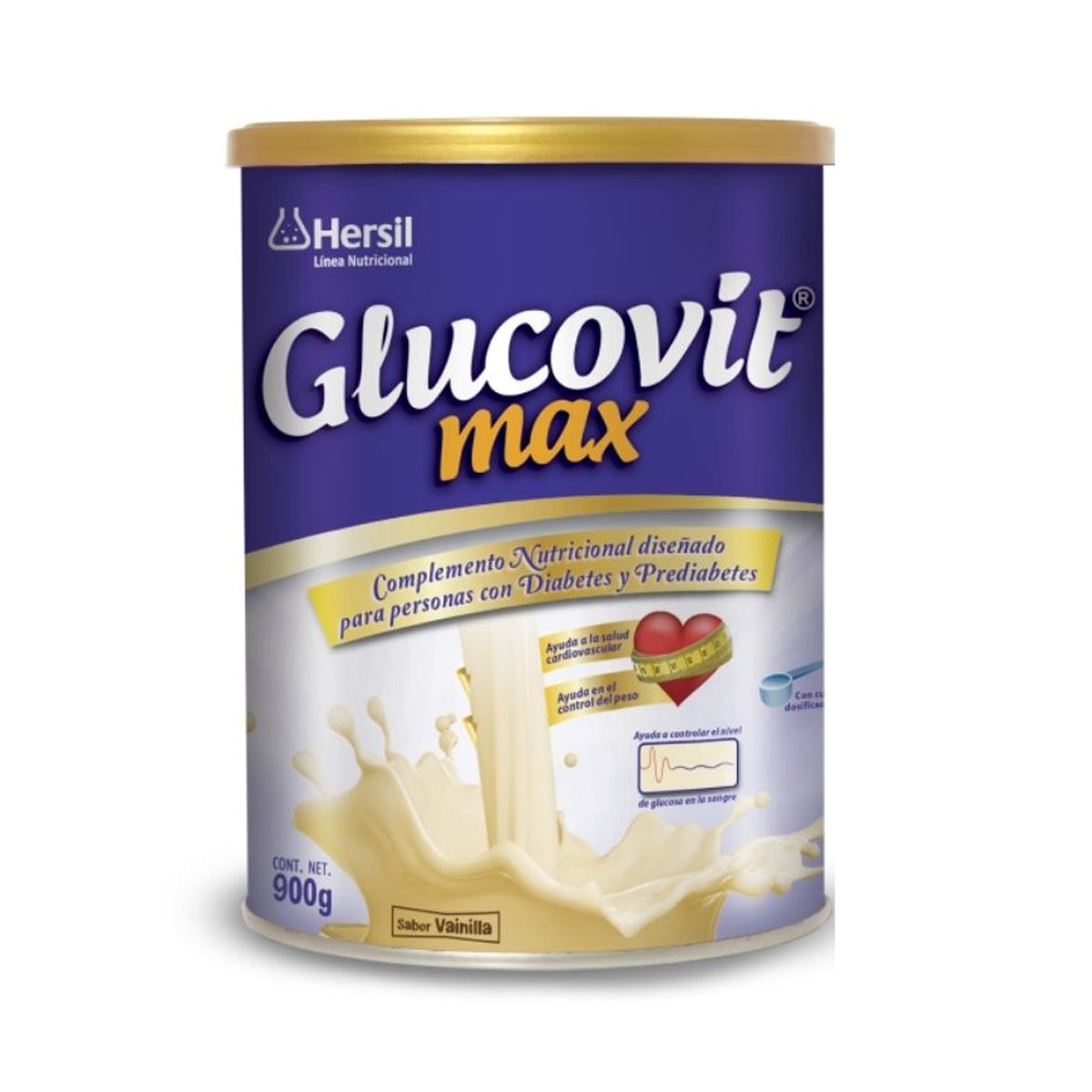Glucovit Max Vainilla X 900G— Farmacorp