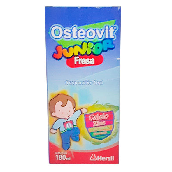 Osteovit Junior X 180Ml Fresa Suplemento Nutricion— Farmacorp