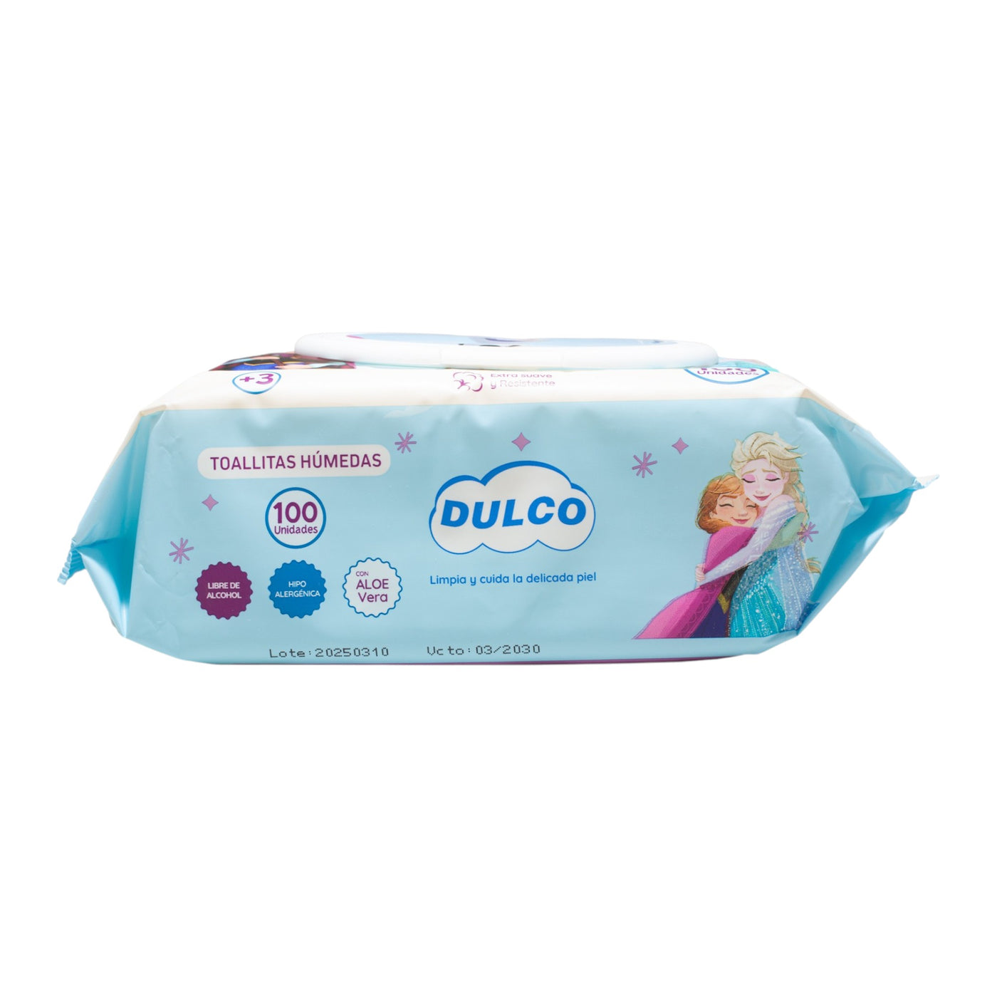 Toallitas Húmedas Dulco Frozen X 100 Unidades— Farmacorp