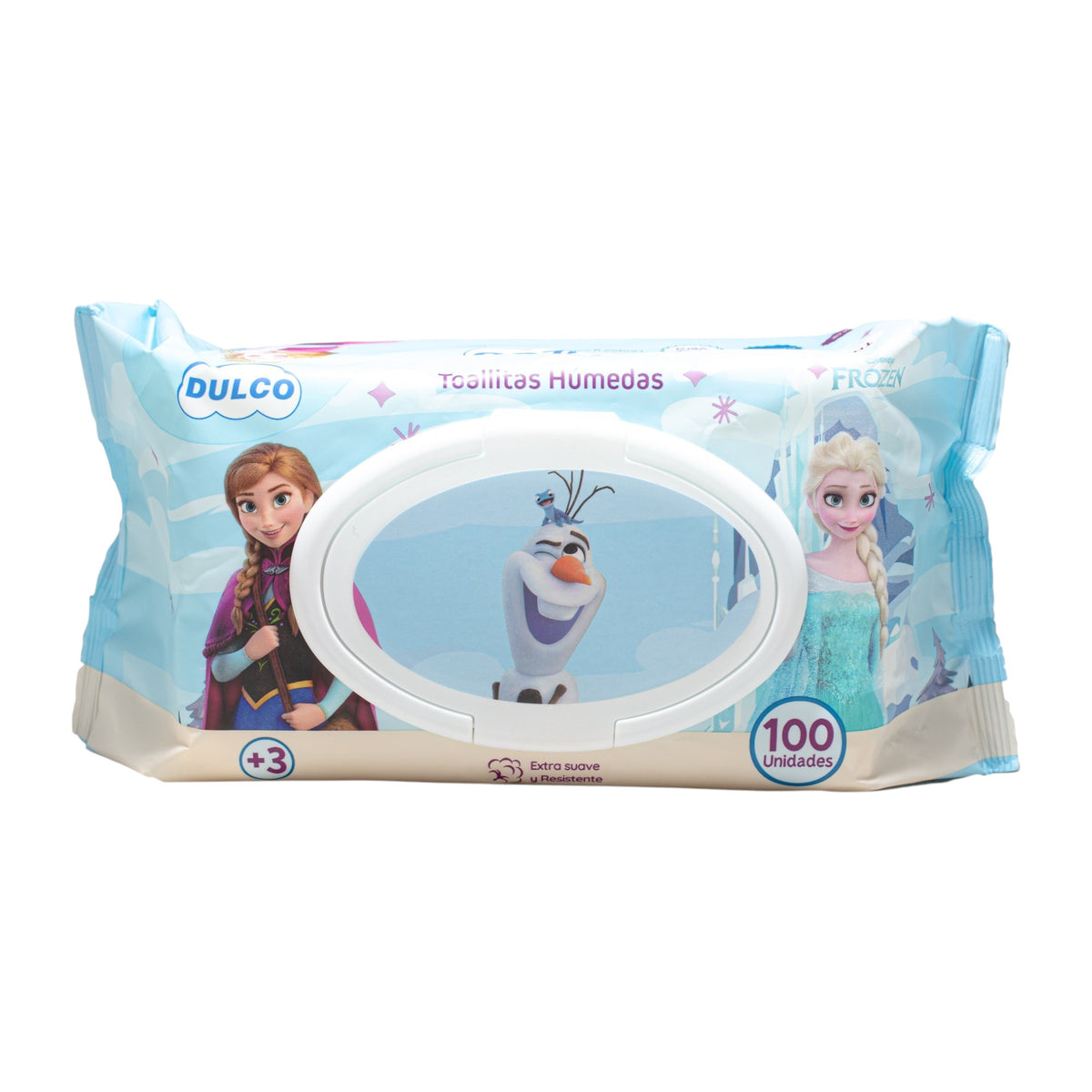 Toallitas Húmedas Dulco Frozen X 100 Unidades— Farmacorp