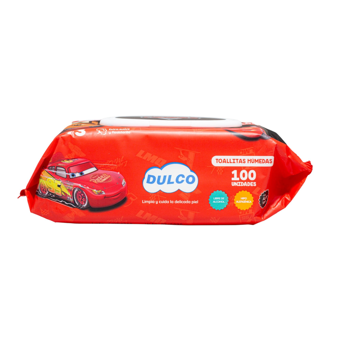 Toallitas Húmedas Dulco Cars X 100 Unidades— Farmacorp