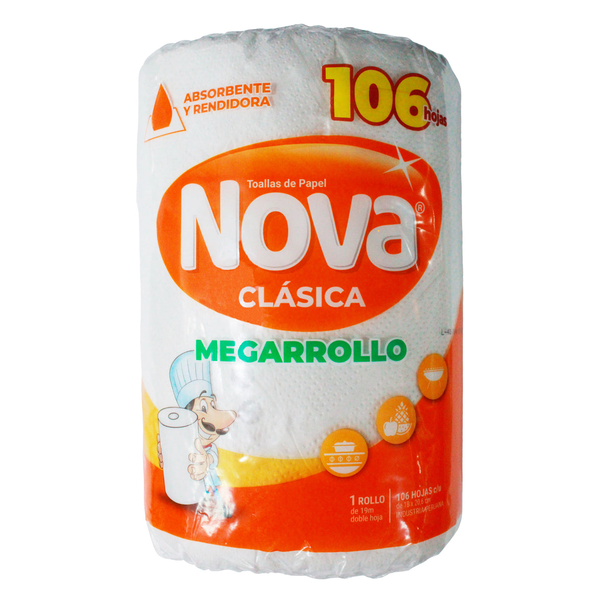 Papel Toalla Nova Megarollo— Farmacorp