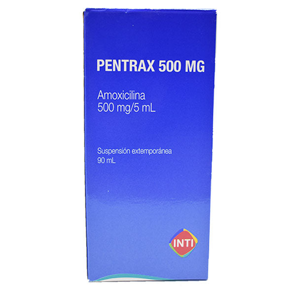 Pentrax 500Mg 5Ml Susp X 90Ml Amoxicilina— Farmacorp