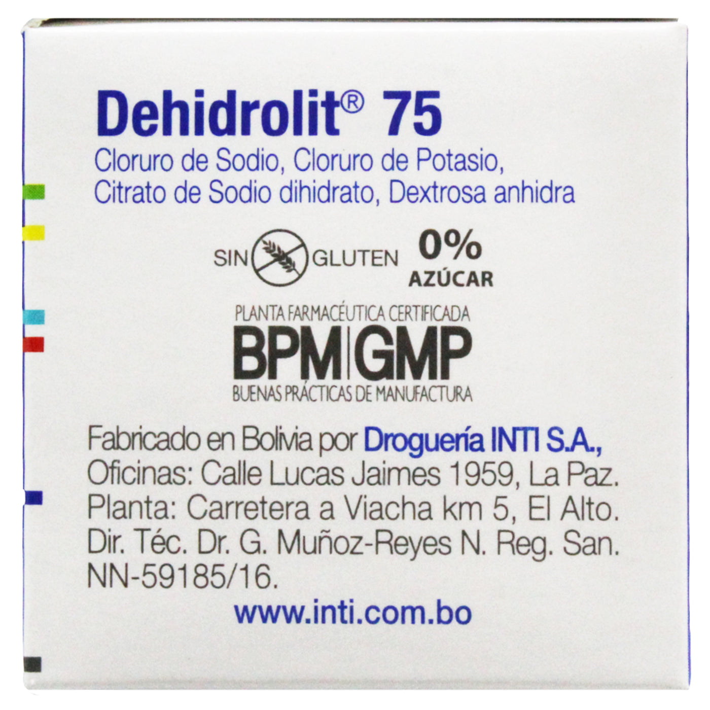 Dehidrolit 75 Sabor Frambuesa X Sobre— Farmacorp