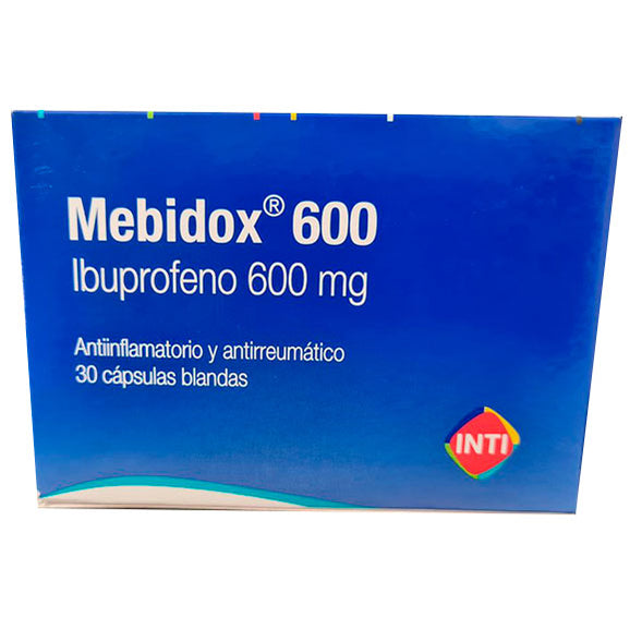 Actron Ibuprofeno 600Mg X Capsula Blanda— Farmacorp