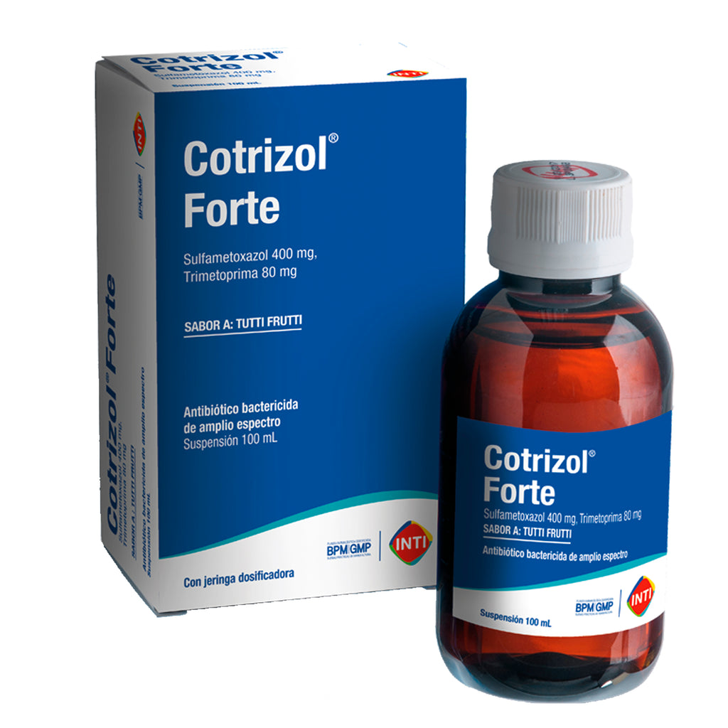 Sulfatrim Forte Sulfametoxazol Trimeto Suspensión X 60Ml— Farmacorp