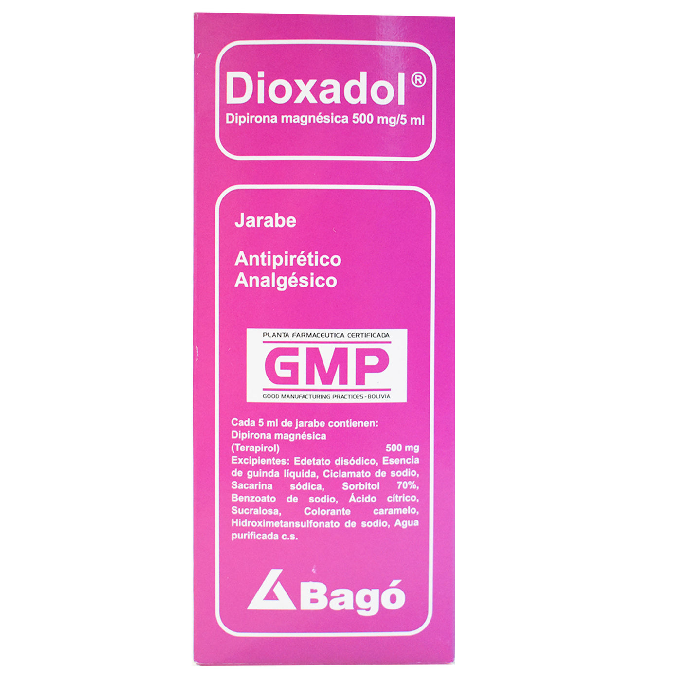 Dioxadol 500Mg 5Ml Jarabe X 50Ml Dipirona— Farmacorp