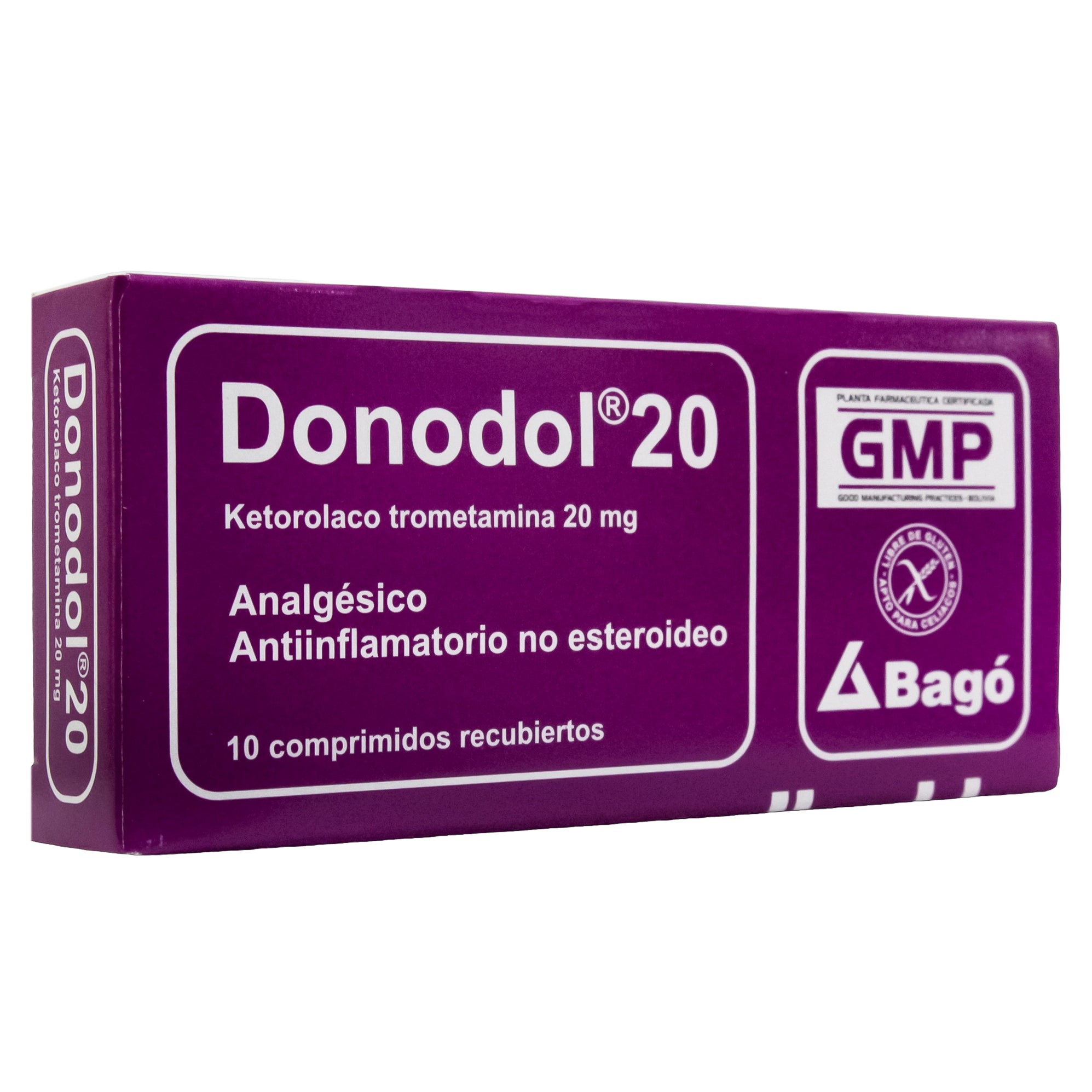 Donodol 20Mg Ketorolaco X Tableta— Farmacorp