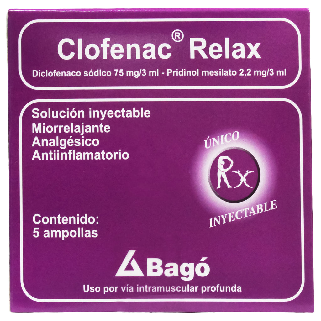 Flocas Flex Diclofenaco Sodico 75Mg Y Pridinol Mesilato 2.2Mg Y 3Ml X ...