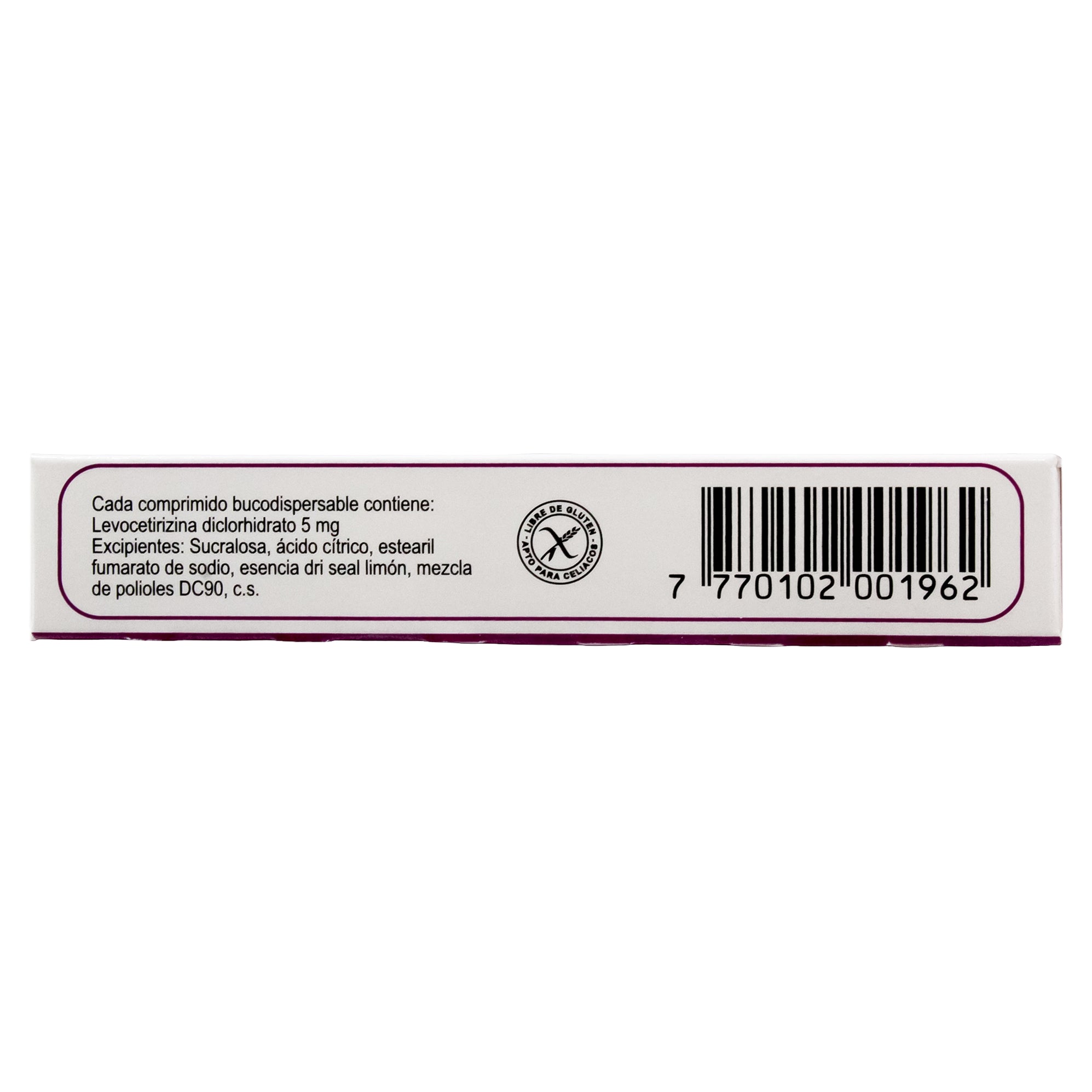 Degraler Plus 5Mg Levocetirizina X Tableta— Farmacorp