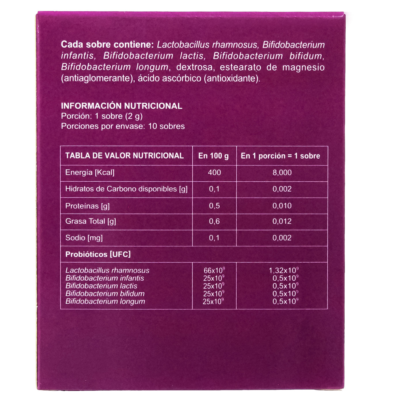 Bagovital Digest Probioticos X Sobre— Farmacorp