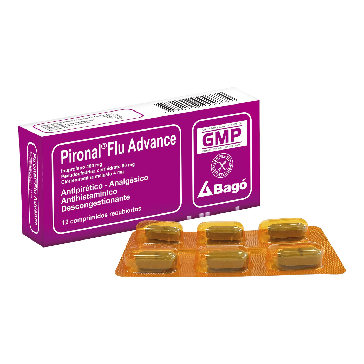 Pironal Flu Advance X Comprimido— Farmacorp
