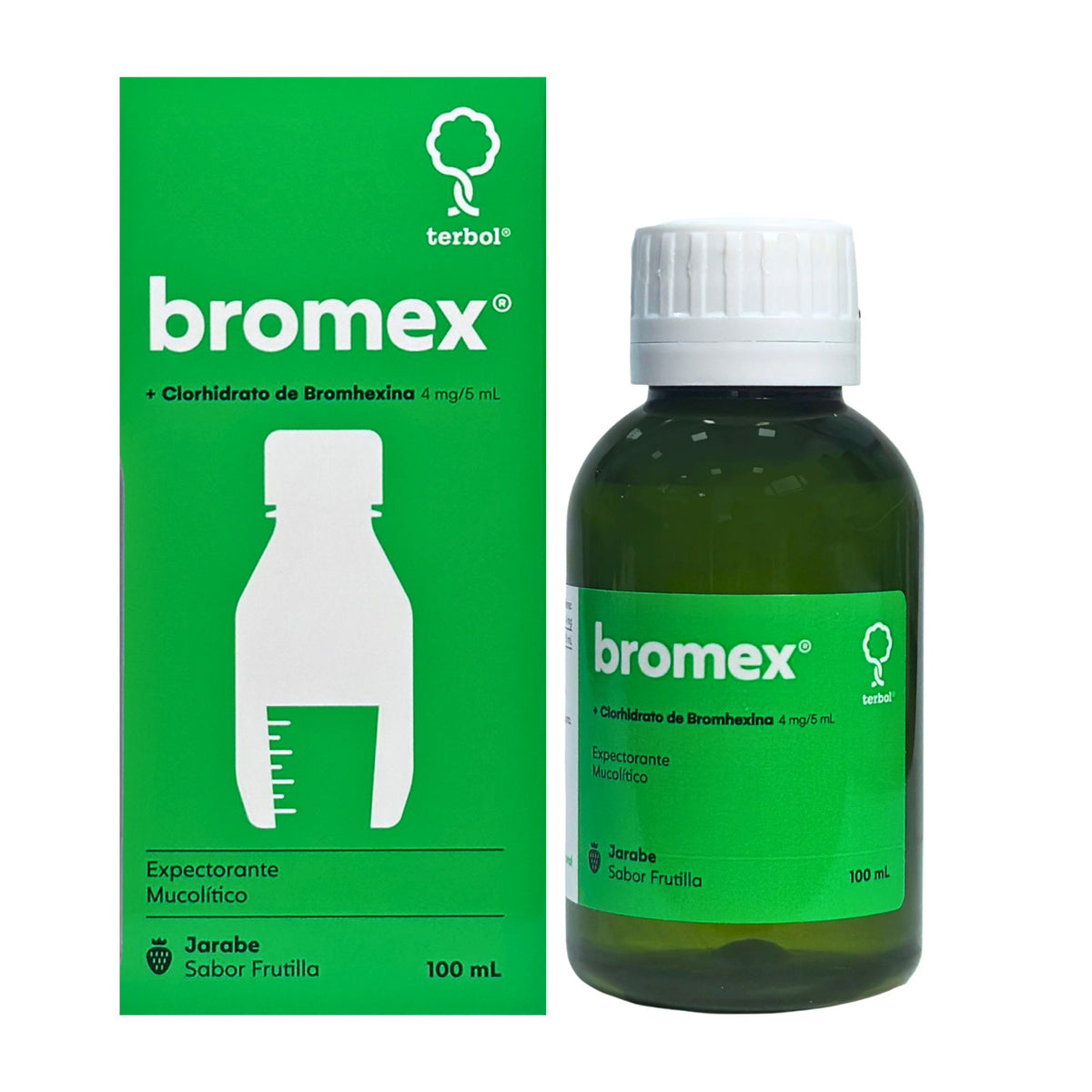 Bromex 4Mg 5Ml Jarabe X 100Ml Bromhexina— Farmacorp