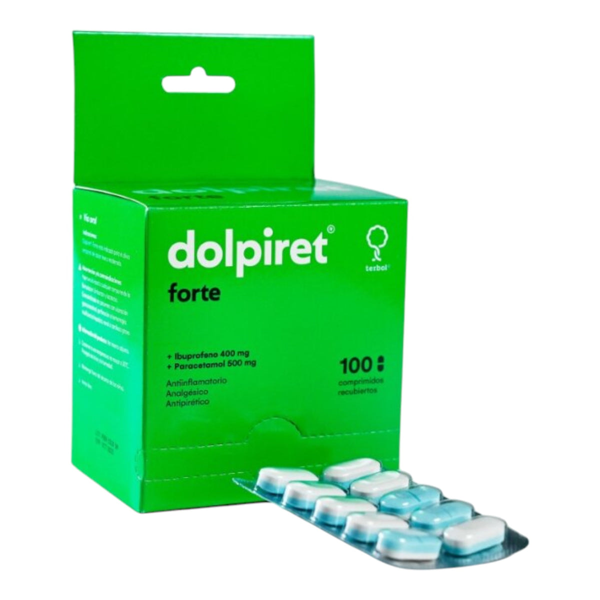 Dolpiret Forte Ibuprofeno 400Mg Y Paracetamol 500Mg X Tableta— Farmacorp
