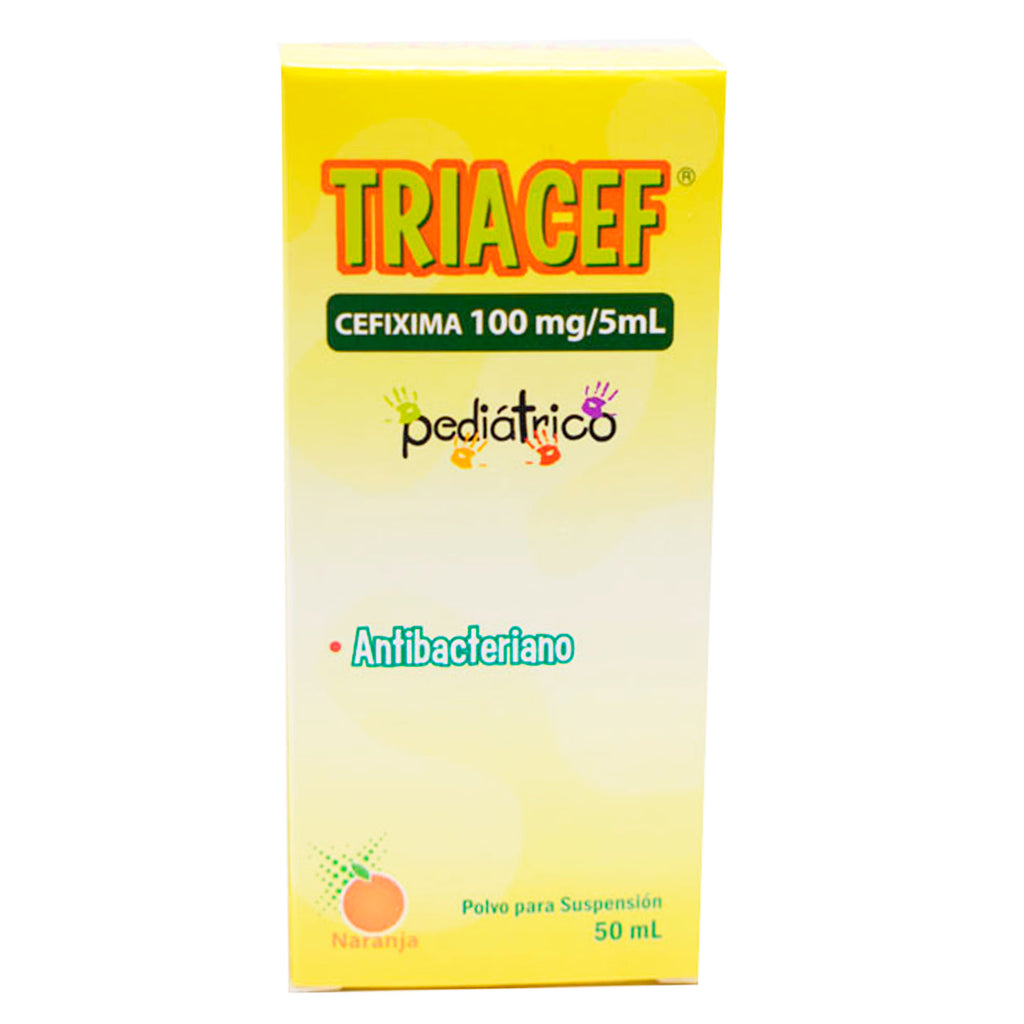 Cefixima 100Mg/5Ml Suspensión Generico X 50Ml— Farmacorp