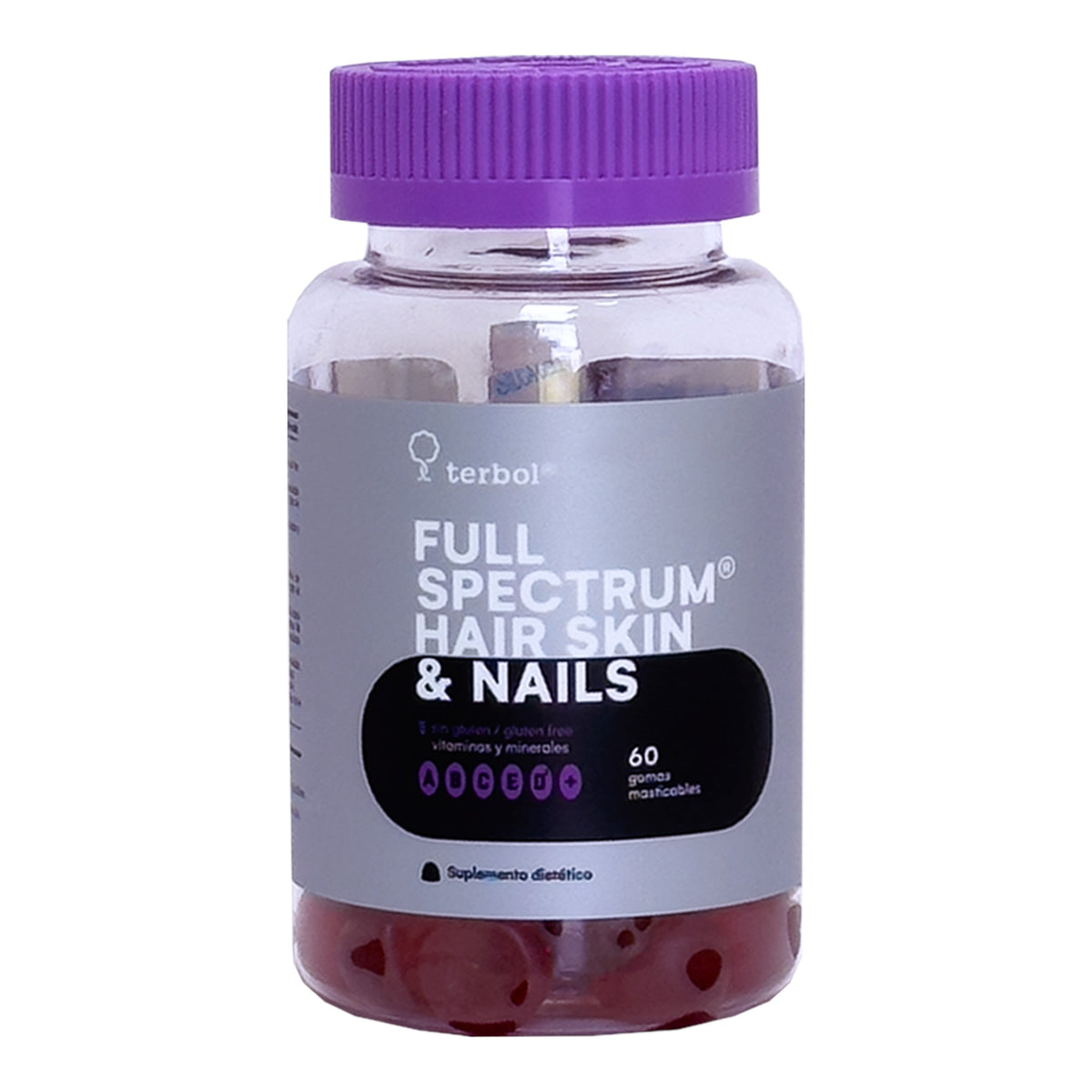 Full Spectrum Hair Skin Y Nails Terbol X 60 Gomas Masticables— Farmacorp