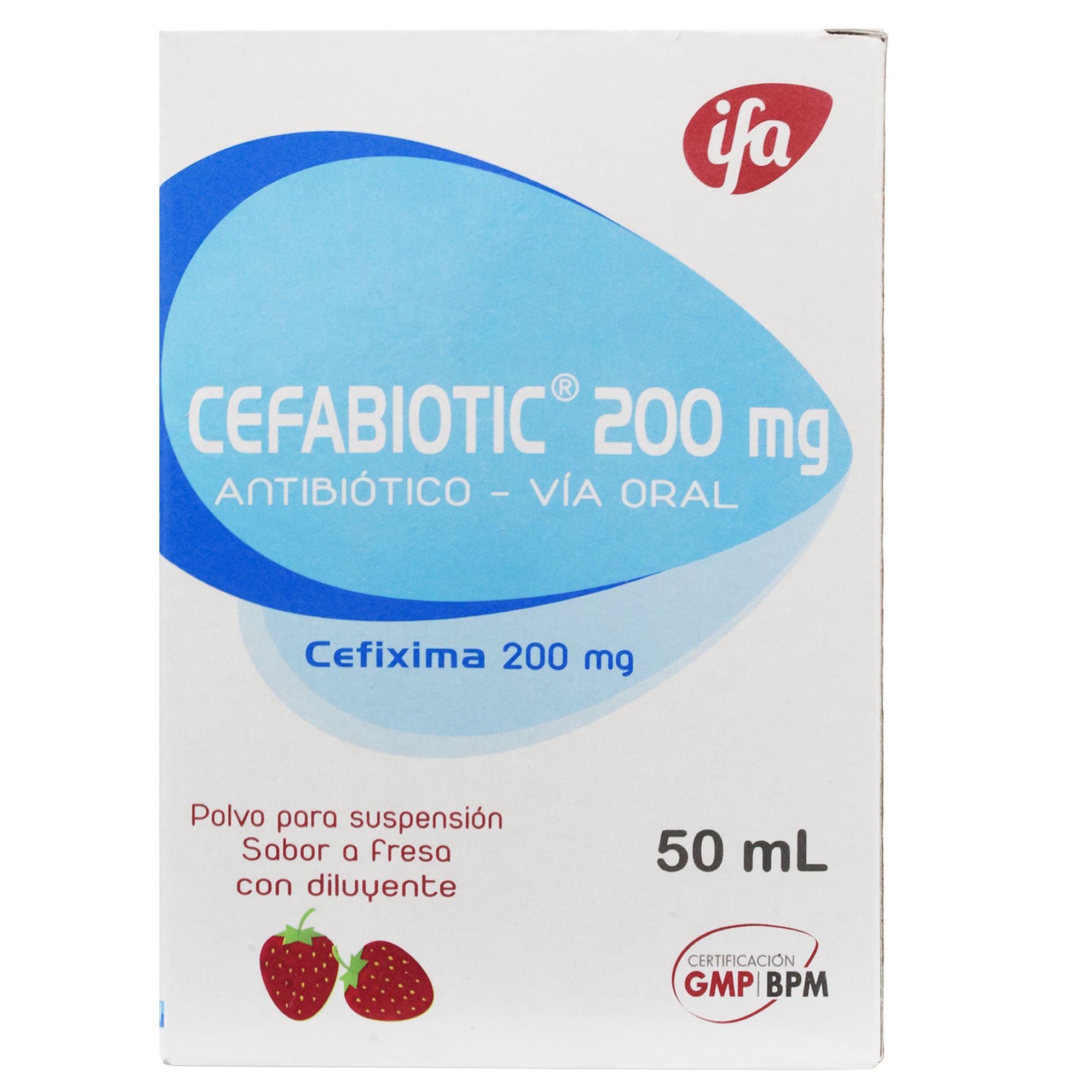 Cefabiotic 200Mg 5Ml Susp X 50Ml Cefixima— Farmacorp
