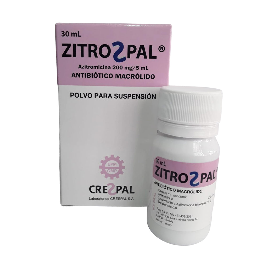Zitromin 200Mg 5Ml Susp X 30Ml Azitromicina— Farmacorp
