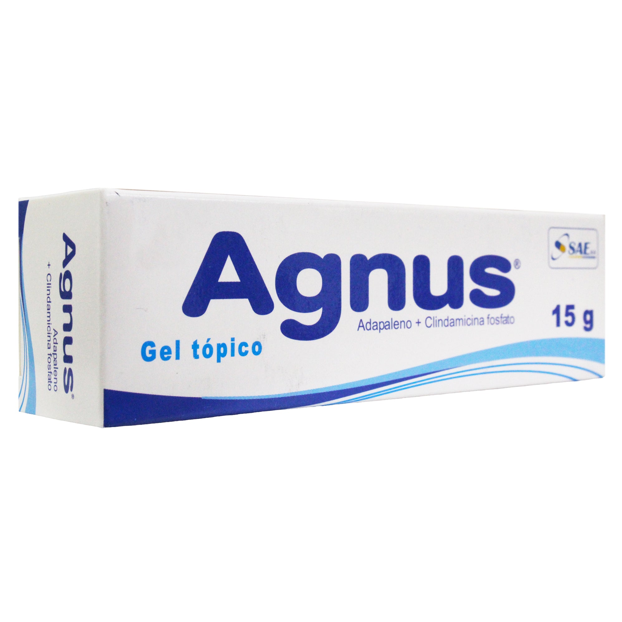 Agnus Gel Adapaleno 0.001 Y Clindamicina Clorhidrato 0.01 X 15G— Farmacorp