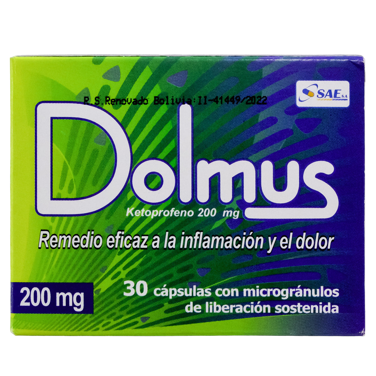 Dolmus Ketoprofeno 200Mg X Capsula— Farmacorp