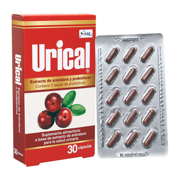 Urical Arandano Y Probioticos X Capsula— Farmacorp