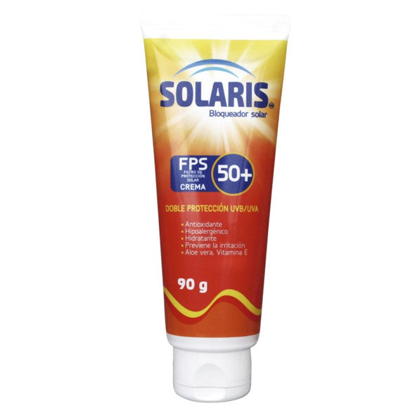 Solaris Bloqueador Solar FPS 50 - 90g— Farmacorp