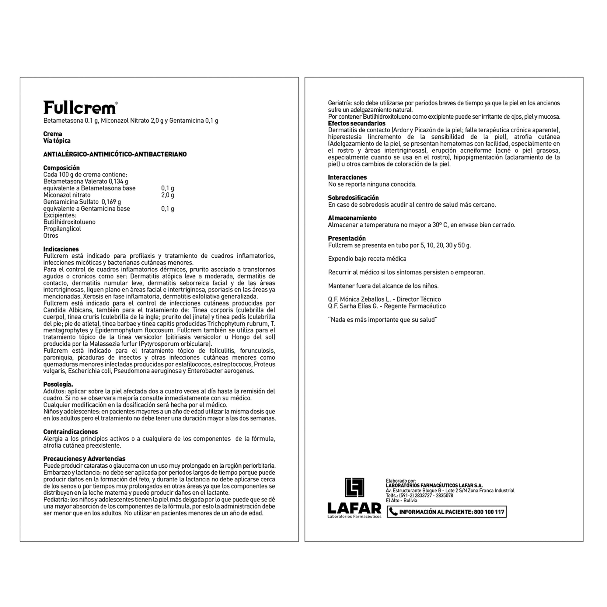 Fullcrem Crema X 20G— Farmacorp