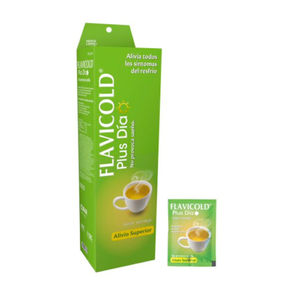 Flavicold Plus Día Naranja | Antigripal Caliente— Farmacorp