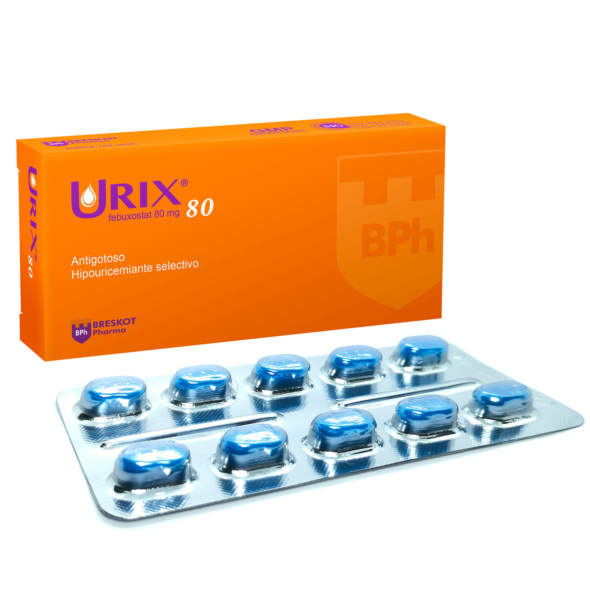 Urix 80Mg Febuxostat X Tableta— Farmacorp
