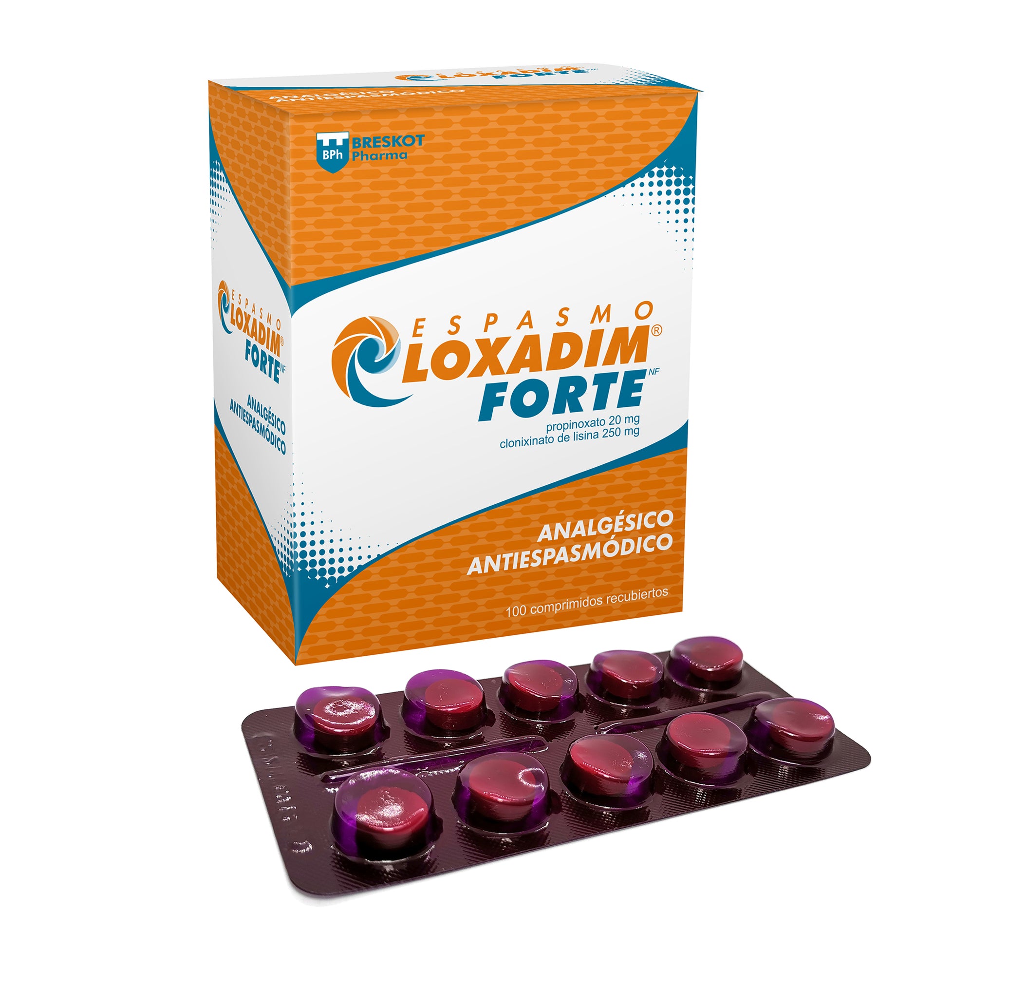 Espasmo Loxadim Forte X Tableta— Farmacorp