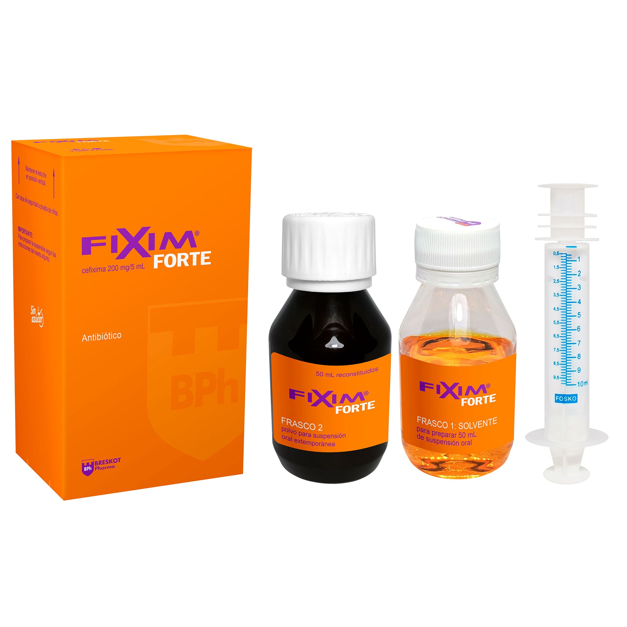 Fixim Forte 200Mg 5Ml Susp X 50Ml Cefixima— Farmacorp