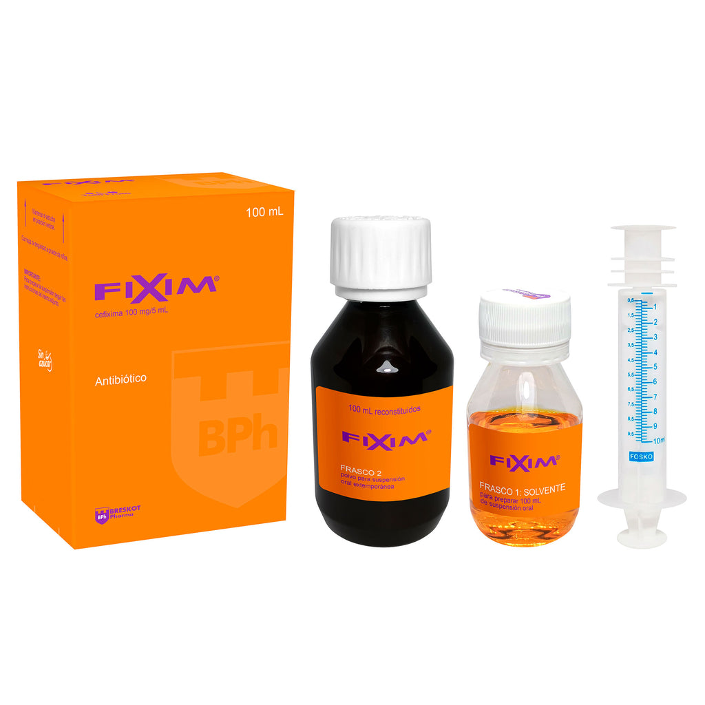 Amplibiotic 100Mg 5Ml Suspencion Cefixima X 90Ml— Farmacorp