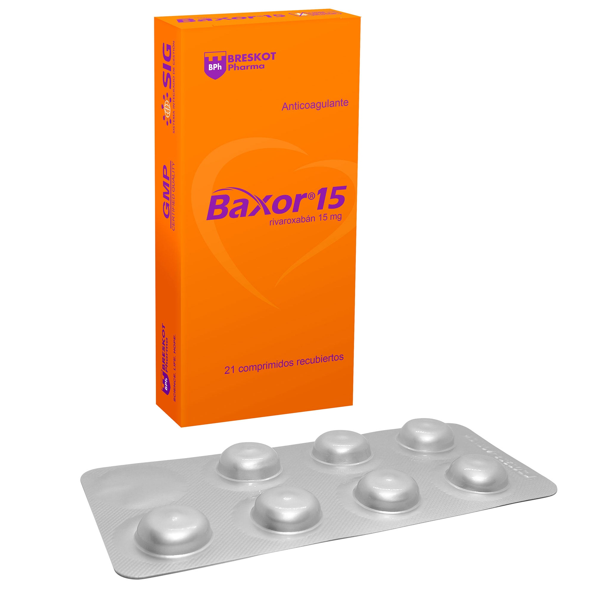 Ribex 15Mg Rivaroxaban X 30 Comprimidos— Farmacorp