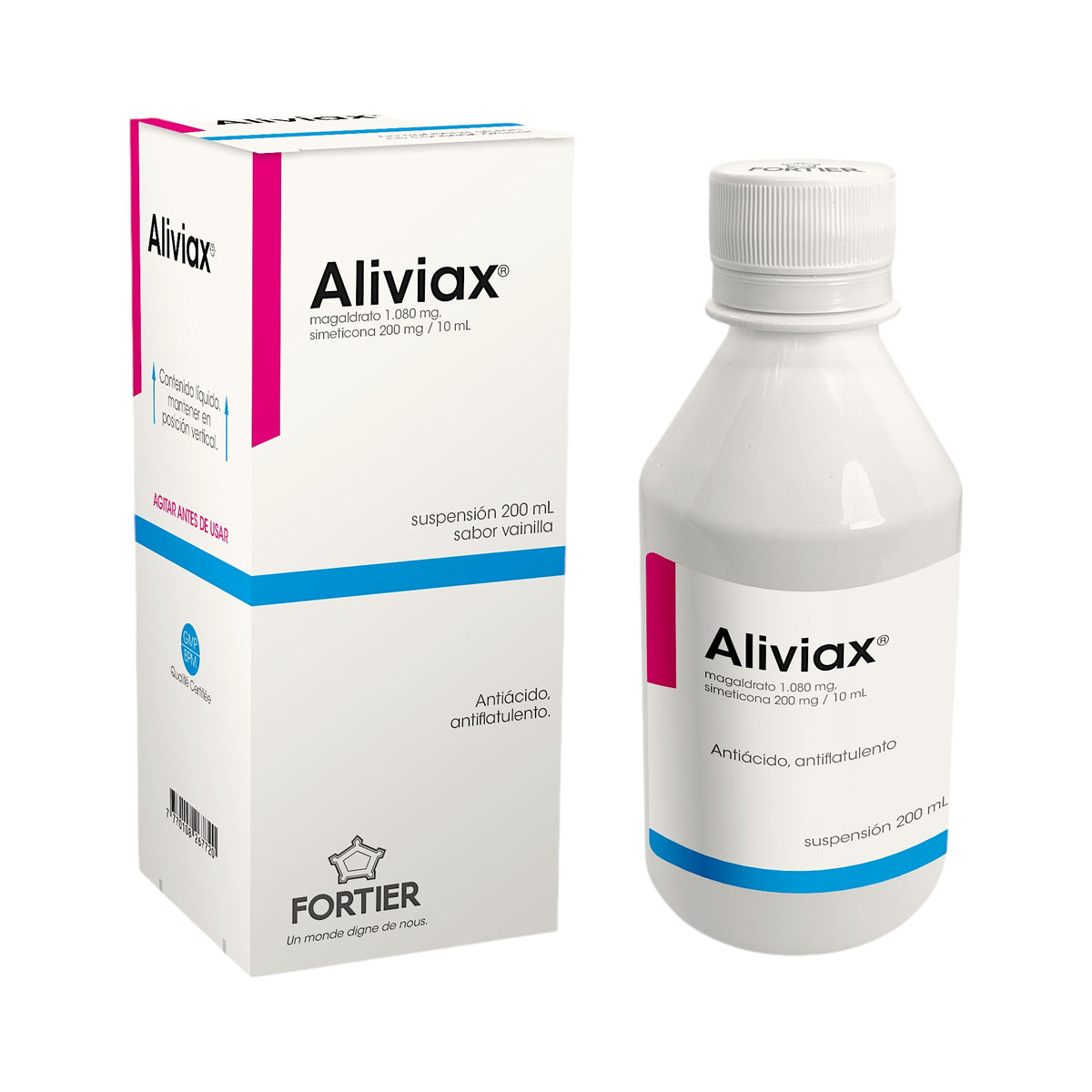 Aliviax Magaldrato/Simeticona Sabor Vainilla Suspension X 200Ml— Farmacorp
