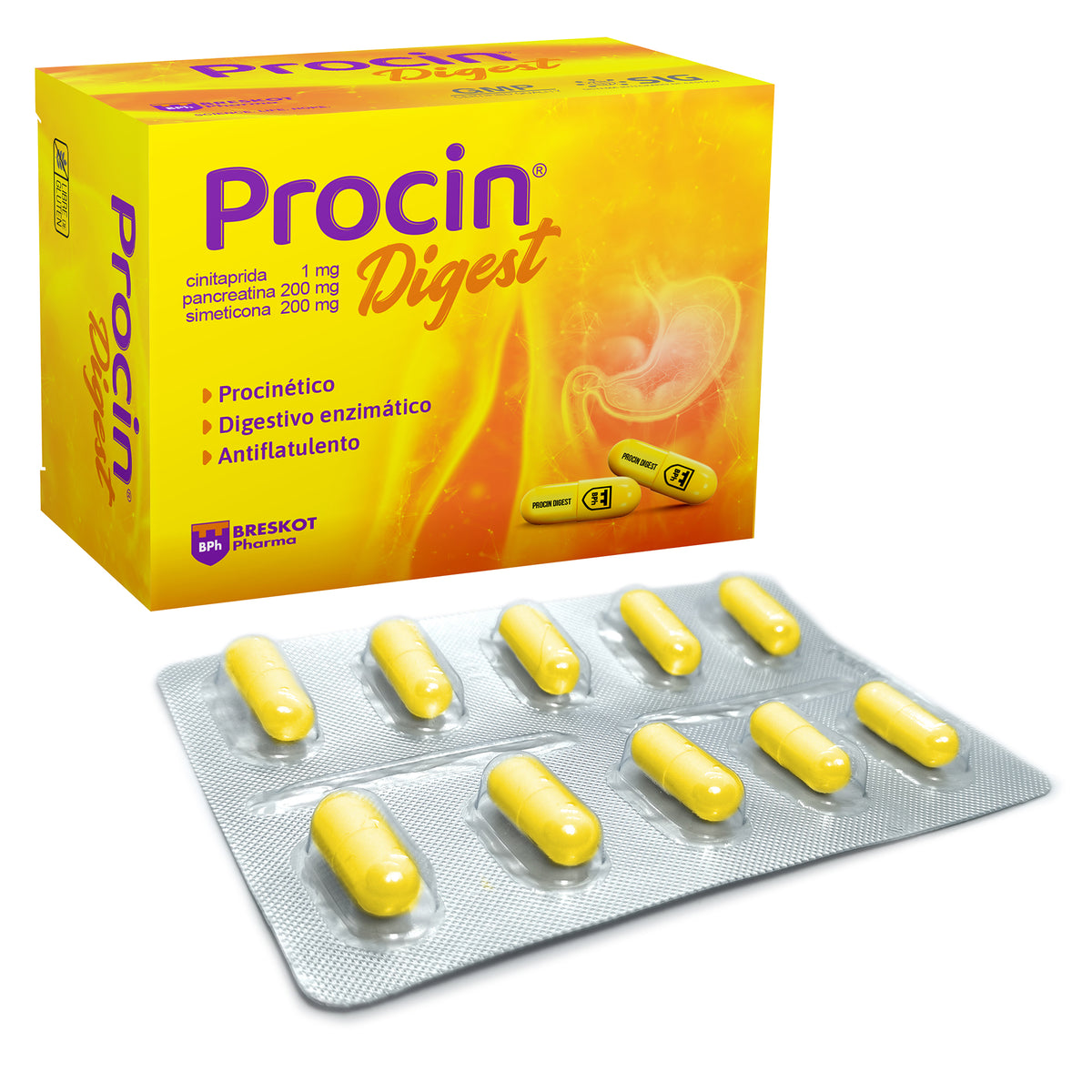 Procin Digest X Capsula— Farmacorp