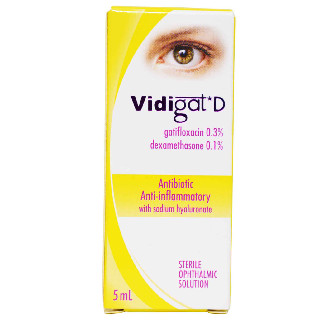 Gatidex Colirio X 5Ml Gatifloxacina Dexametasona— Farmacorp