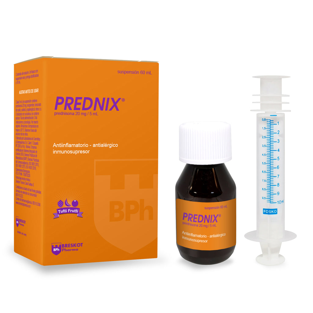 Cortiprex 20Mg 5Ml Susp X 60Ml Prednisona— Farmacorp