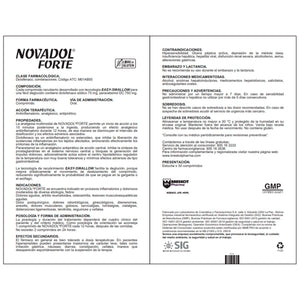 Novadol Forte Diclofenaco Y Paracetamol X Tableta— Farmacorp
