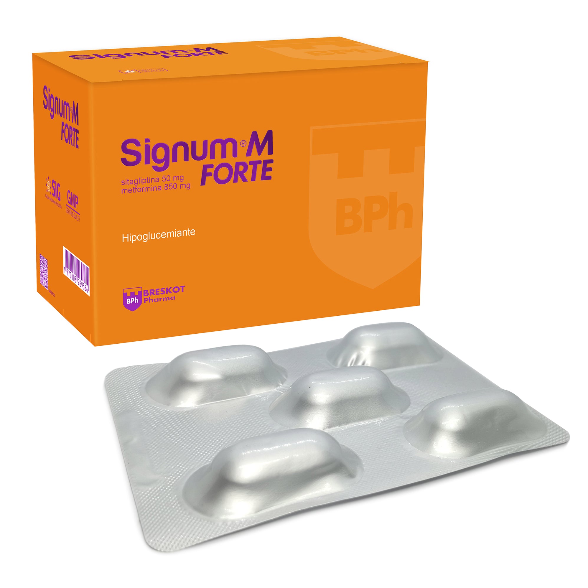 Signum M Forte 50 850Mg Sitaglipt Metformina X Comprimido— Farmacorp