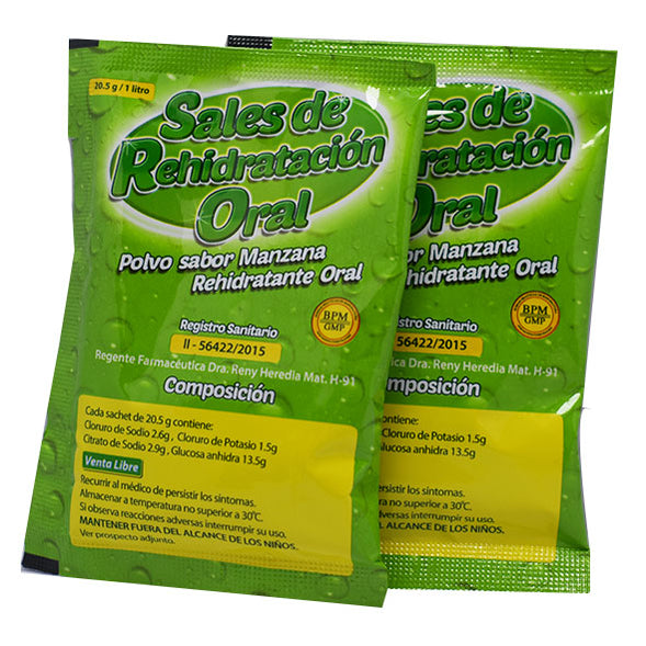 Sales De Rehidratacion Oral Frutilla X Sobre— Farmacorp