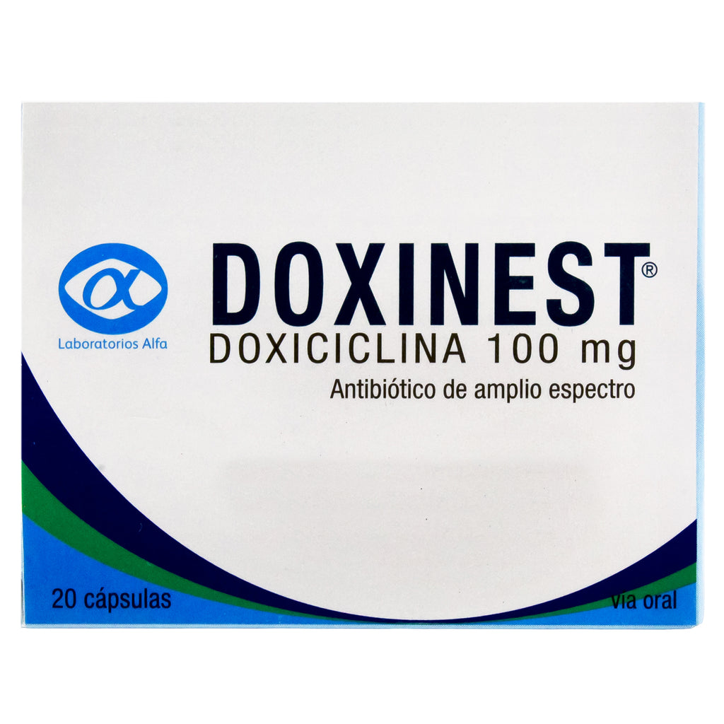 Doxiciclina 100Mg Generico X Capsula— Farmacorp