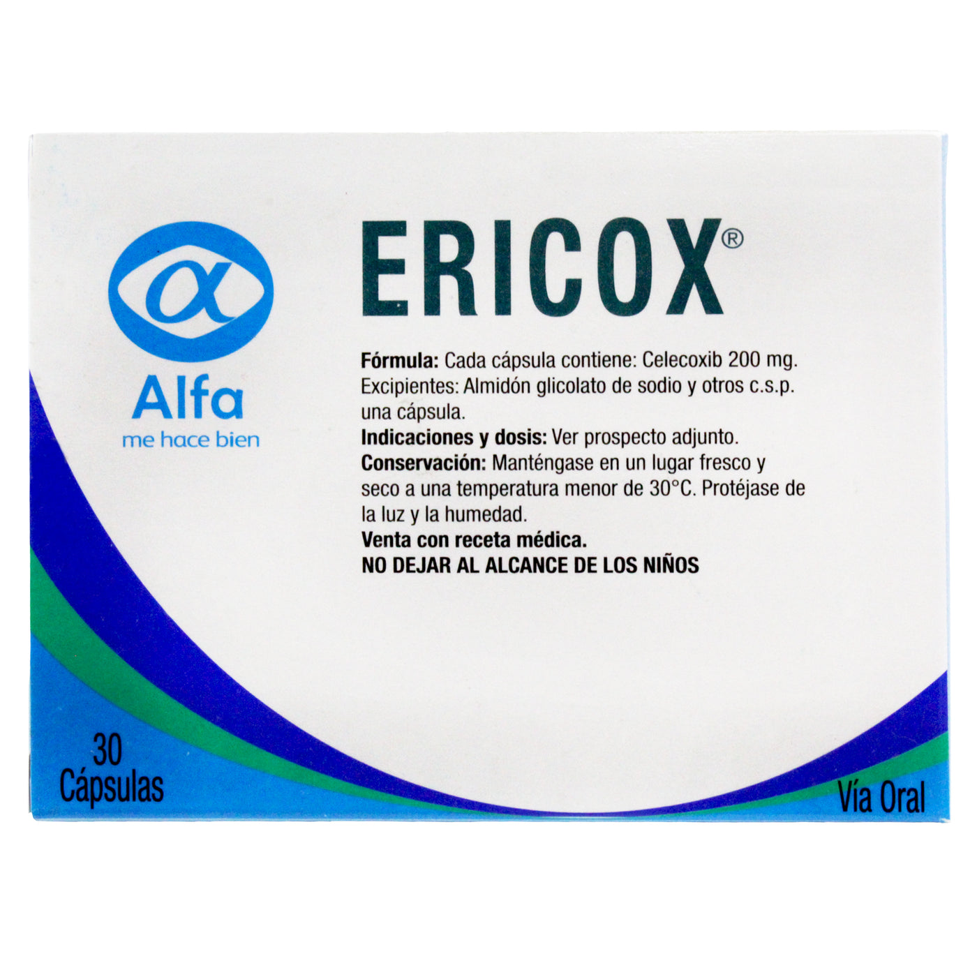 Ericox Celecoxib 200Mg X Capsula— Farmacorp