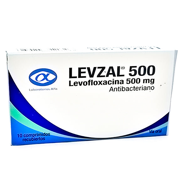 Levzal Levofloxacina 500Mg X Tableta— Farmacorp