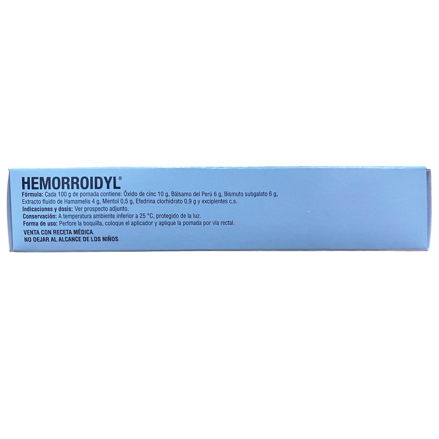 Hemorroidyl Pomada Antihemorroidal X 50G— Farmacorp